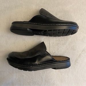 Naot | Shoes | Naot Procida 6347 Black Leather Mules Size 365 | Poshmark